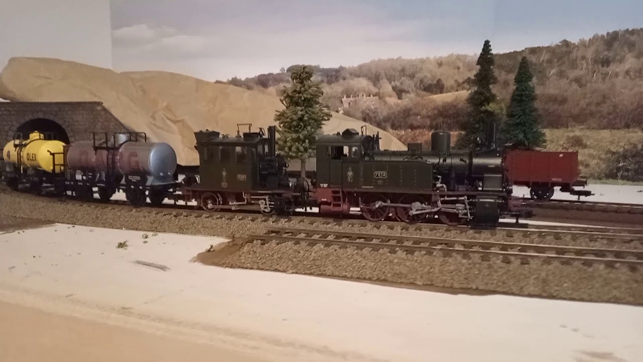 K.P.E.V Roco Glaskasten, BRAWA T8, Doppeltraktion, Epoche 1, digital ...