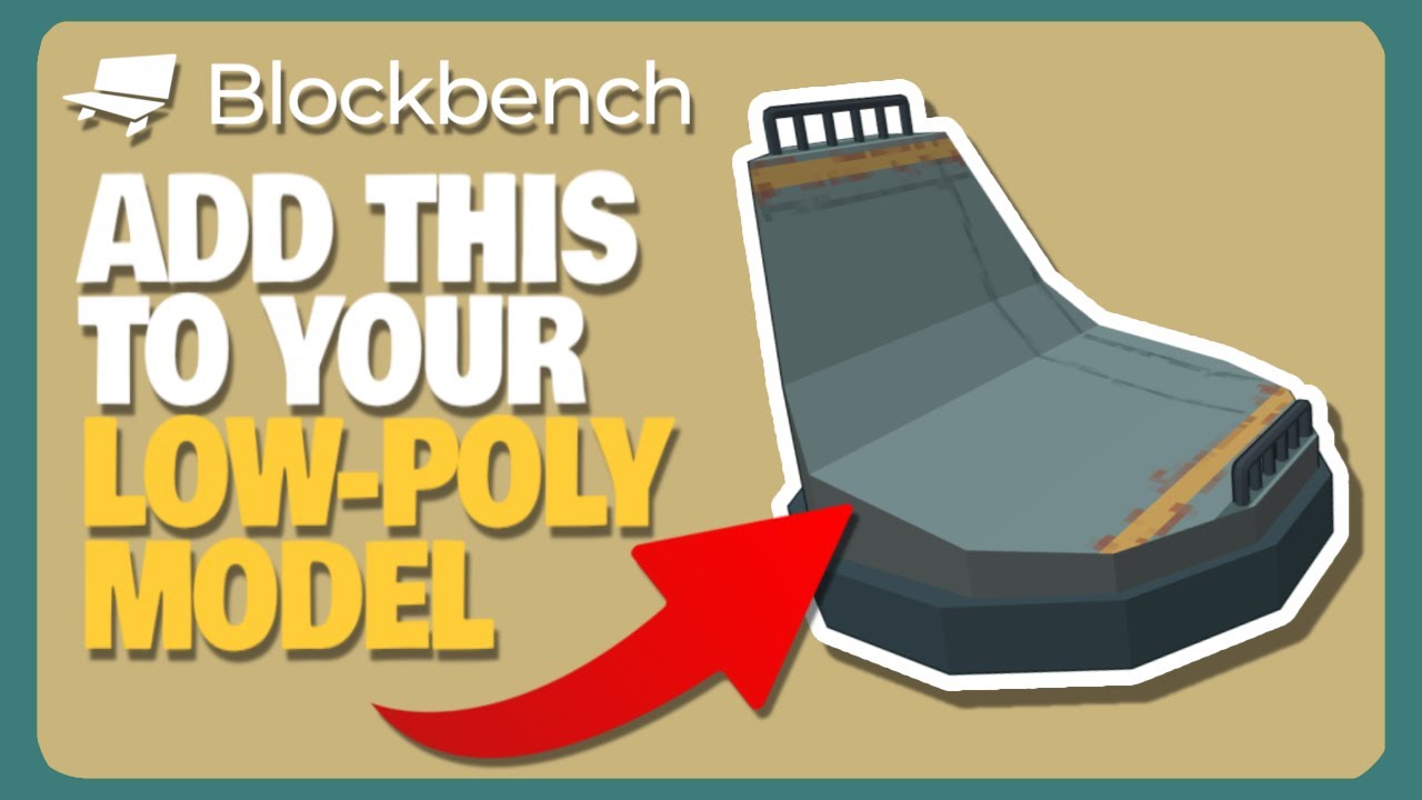 Low Poly Character Platform Blockbench Tutorial Youtube