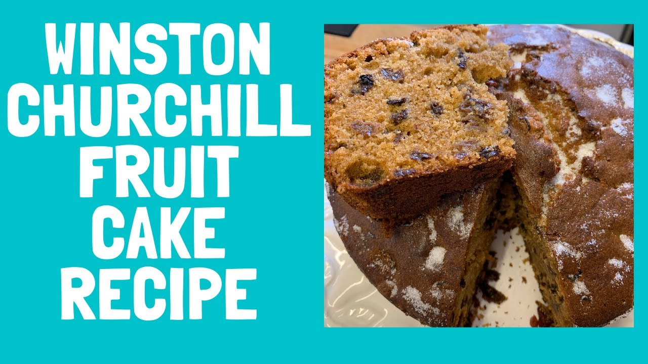WINSTON CHURCHILL'S FAVOURITE FRUIT CAKE FOR VE ANNIVERSARY - YouTube