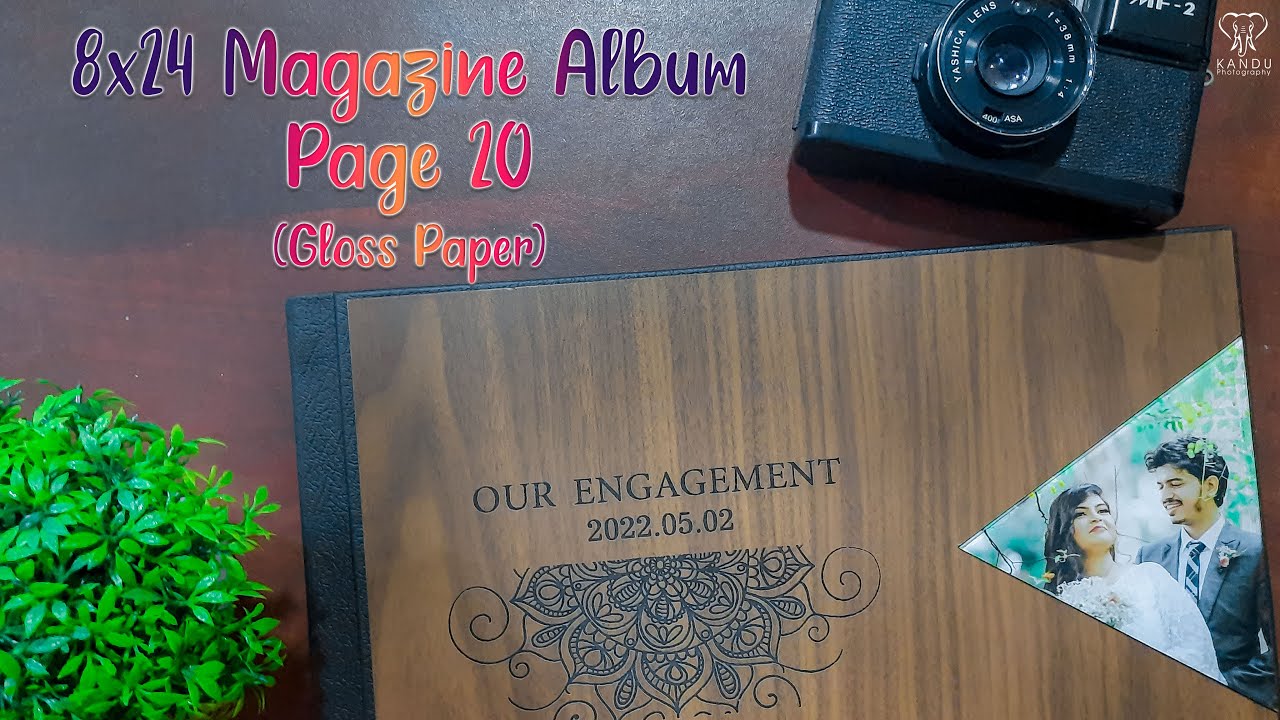 8x24 Magazine Album Page 20 (Gloss laminate) Review - YouTube