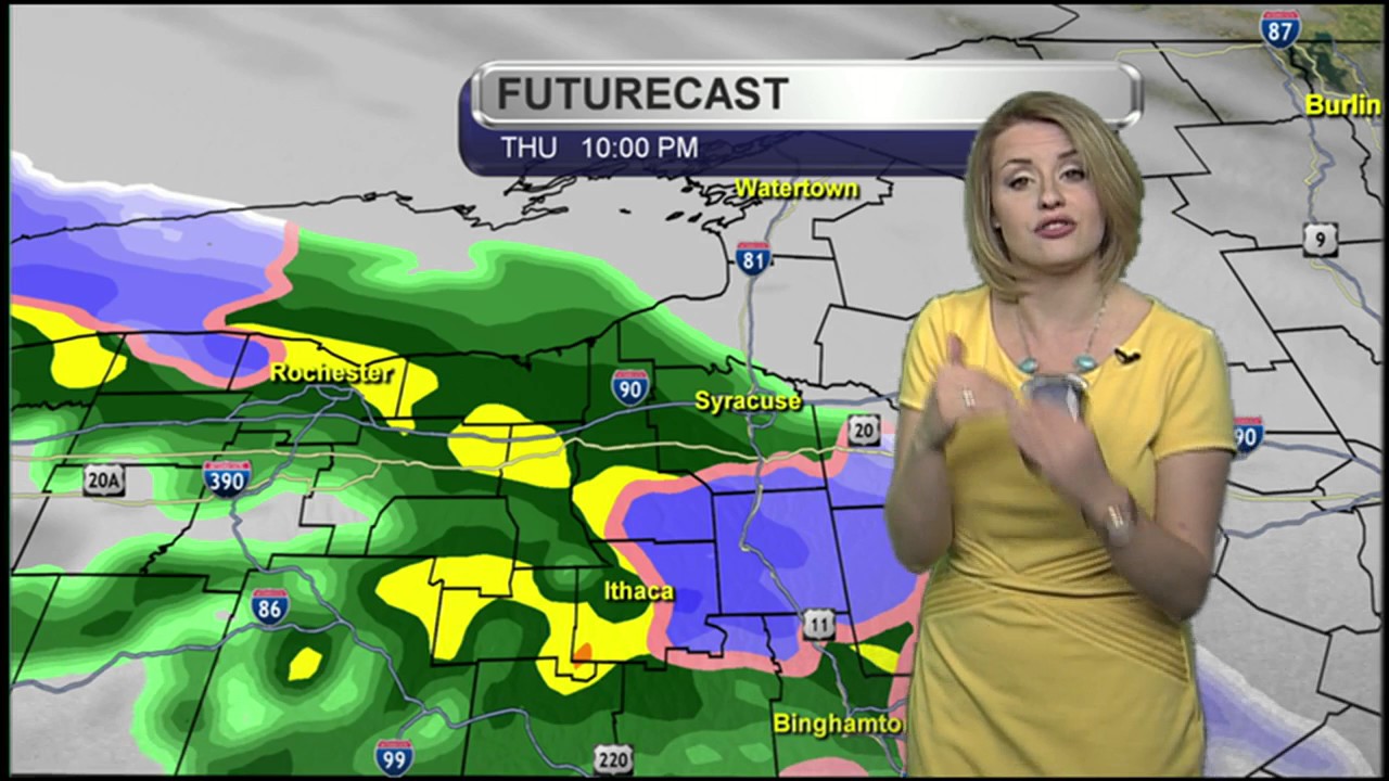 Meteorologist Molly Matott's Thursday PM Forecast 3-30-2017 - YouTube
