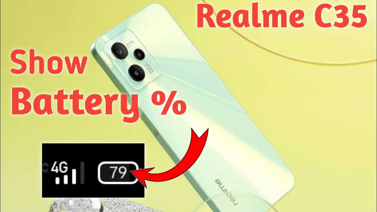Realme C35 Battery Percentage Setting/Realme C35 Me Battery Percentage ...