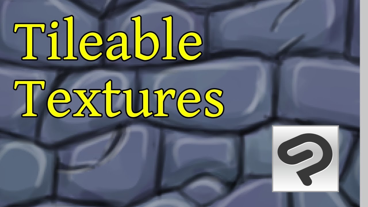 Making a tiling stone wall texture in Clip Studio - YouTube