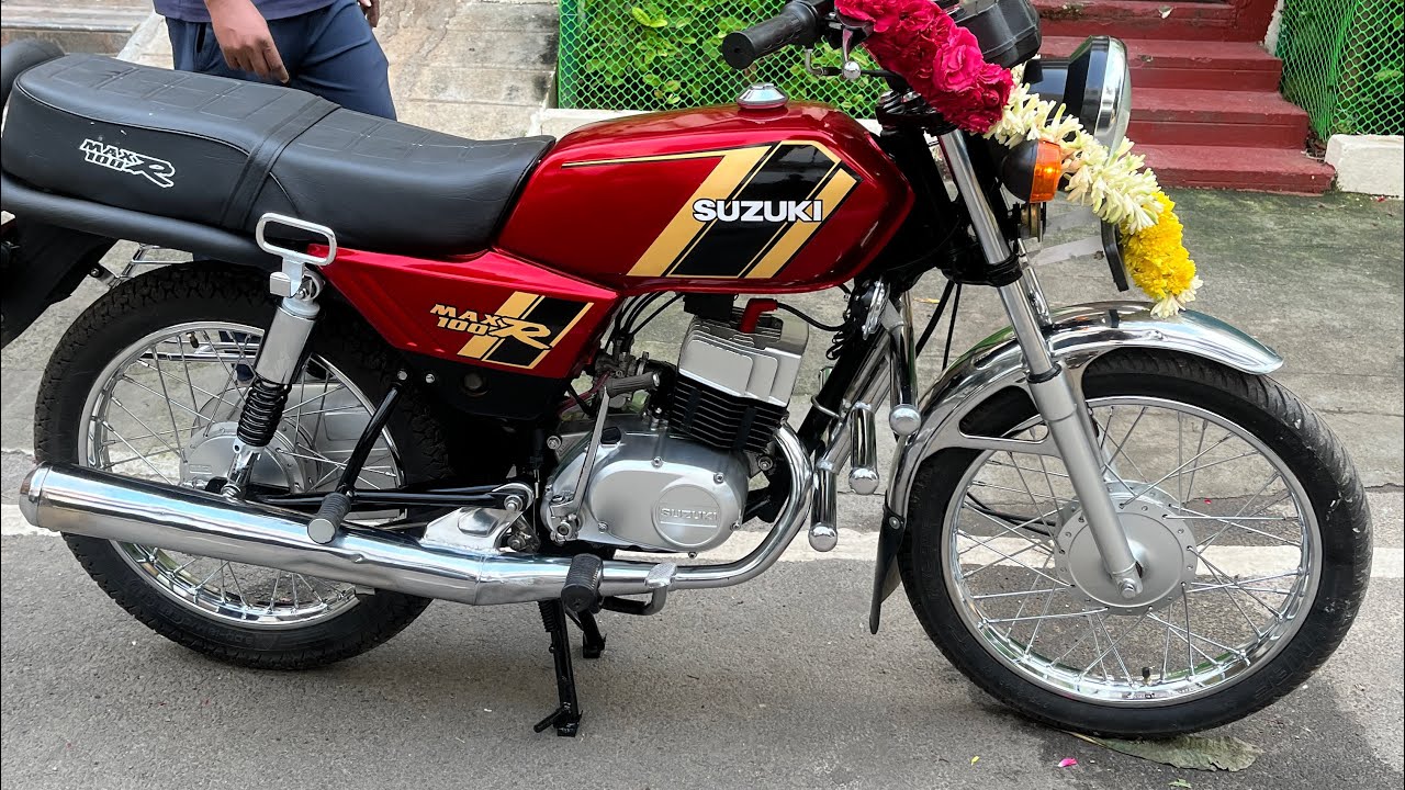 Suzuki Max 100R old model, full painting work completed and good work # ...