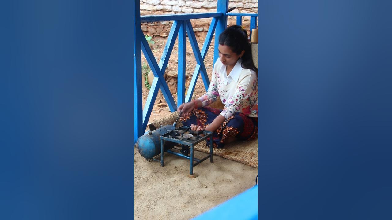 Anzu's Cooking a Potato Sticks , Natural Kitchen#food #shorts - YouTube