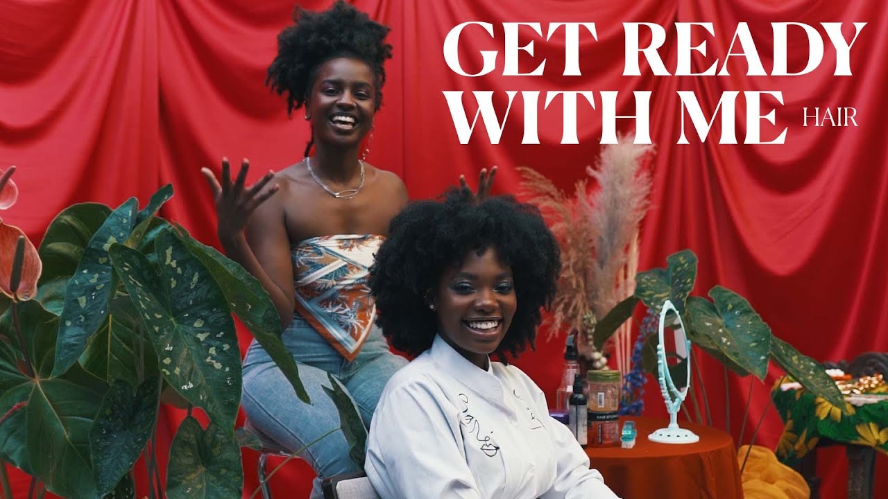 Get Ready With Me: Hair with Carrie Wahu & Terrianne Iraki - YouTube