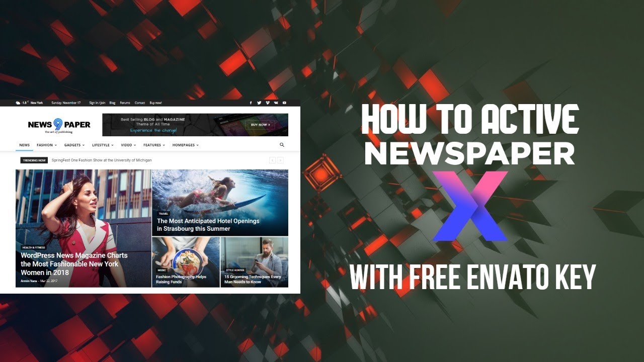 How To Activate Newspaper 10 and Newsmag 4 Theme By Tagdiv 100% Work 2021 - YouTube