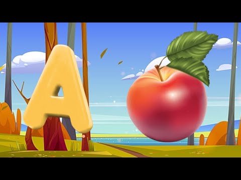 A for Apple | Kids | Phonics Song Letters learning | Abc | Abc Learning ...