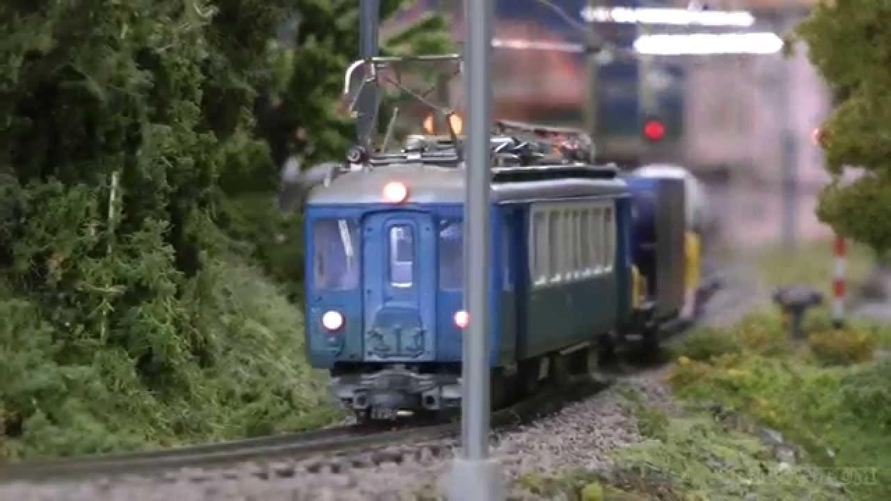 A Dream of Model Train Layout in HOm Scale - YouTube
