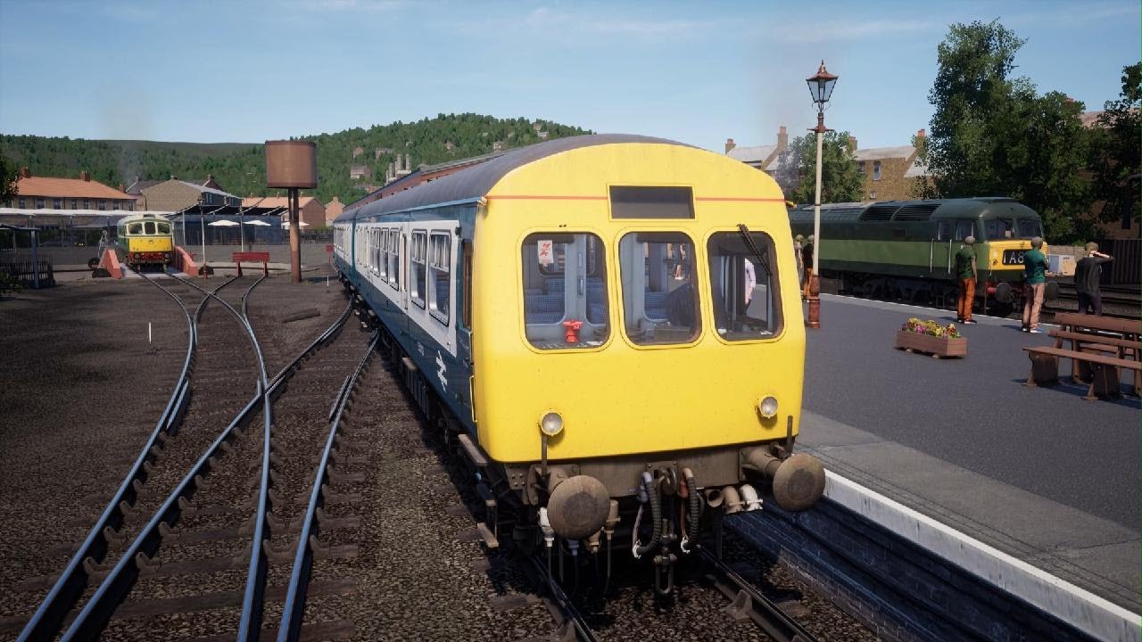 Train Sim World 4 Class 101 Shunting at Minehead AWS PS5 - YouTube