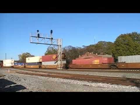 CSX 7672 Leads CSX Q127 at Middle Dalton - YouTube