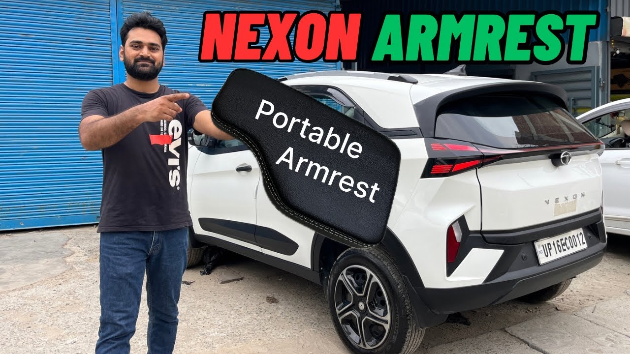 Tata Nexon Facelift Armrest | New Nexon Armrest | Best Armrest For ...