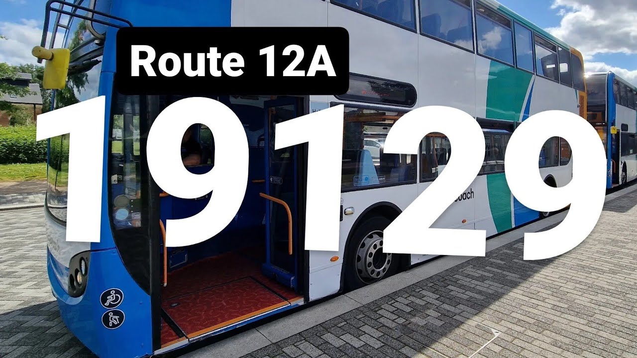 Bus 19129 stagecoach Midlands Northampton, route 12A Mereway East ...