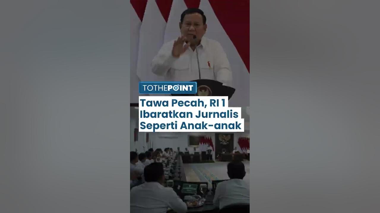 Momen Lucu Prabowo Picu Tawa Menteri, Minta Wartawan Keluar Ruang Sidang: Anak-anak Tunggu di ...