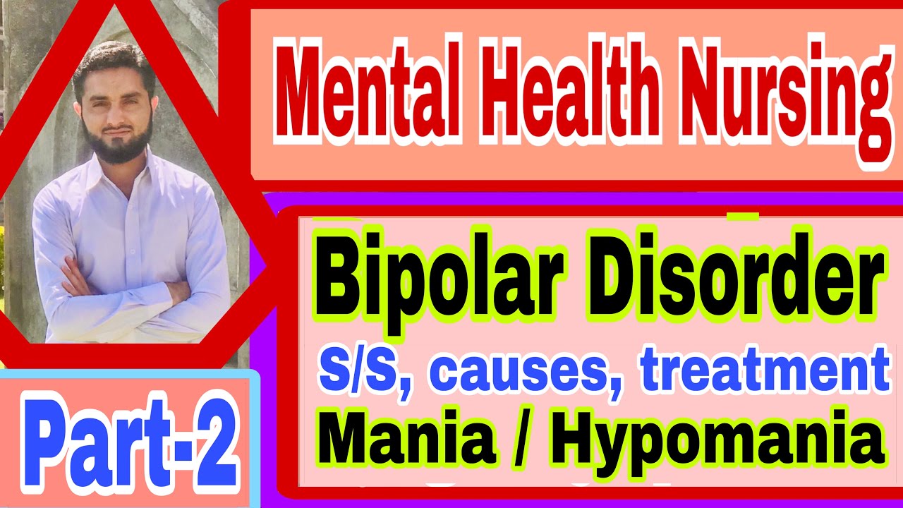 Bipolar Disorder {part-2[Mental Health Nursing]{Mania/Hypomania}Causes,S/S,treat(BSN 6th sem ...