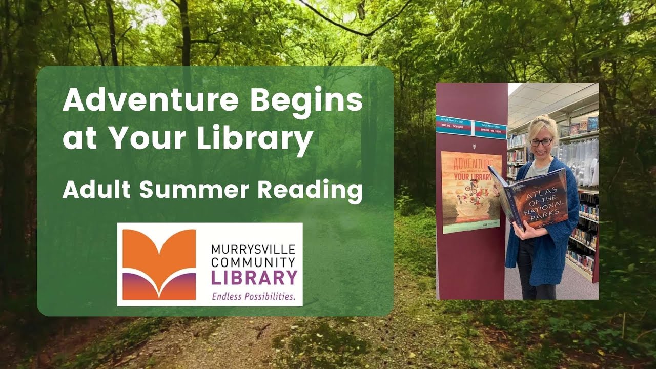 Adult Summer Reading: Adventure Begins at Your Library - YouTube