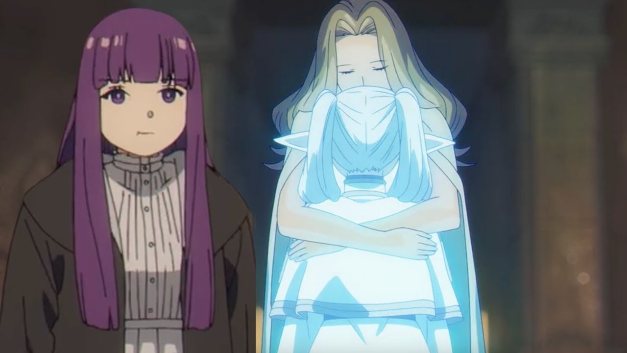 FRIEREN HUGS METHODE MADE FERN JEALOUS | Frieren: Beyond Journey's End ...