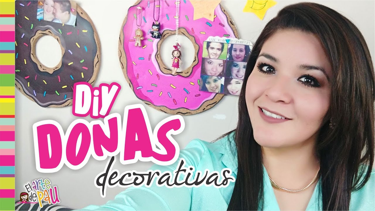 ★DIY★ Donas Decorativas / Donut Cork - YouTube