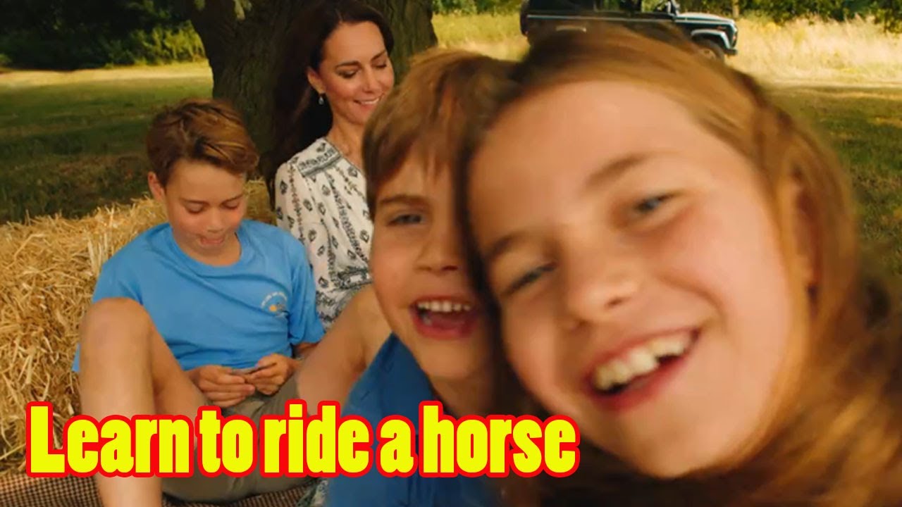 Prince George, Princess Charlotte and Prince Louis are taking horse ...