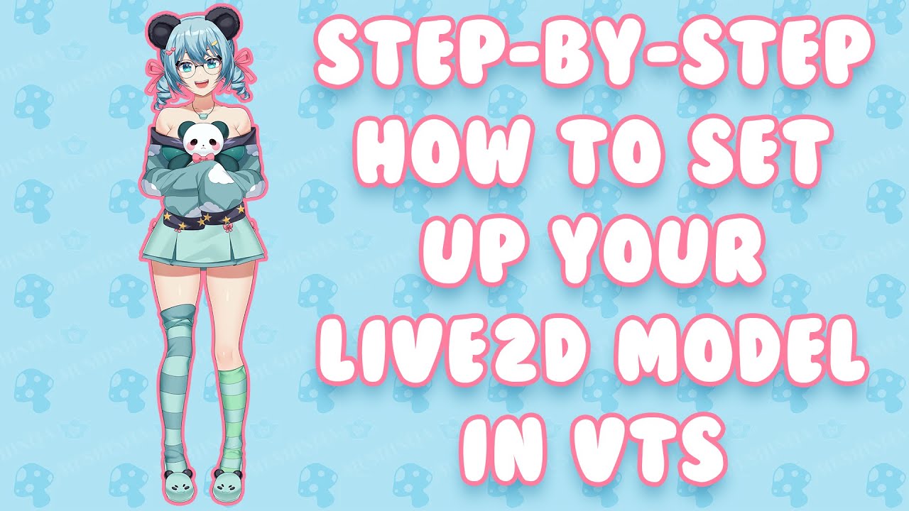 How to set up your Live2d model on Vtube Studio [ MushiNita Tutorial ] - YouTube