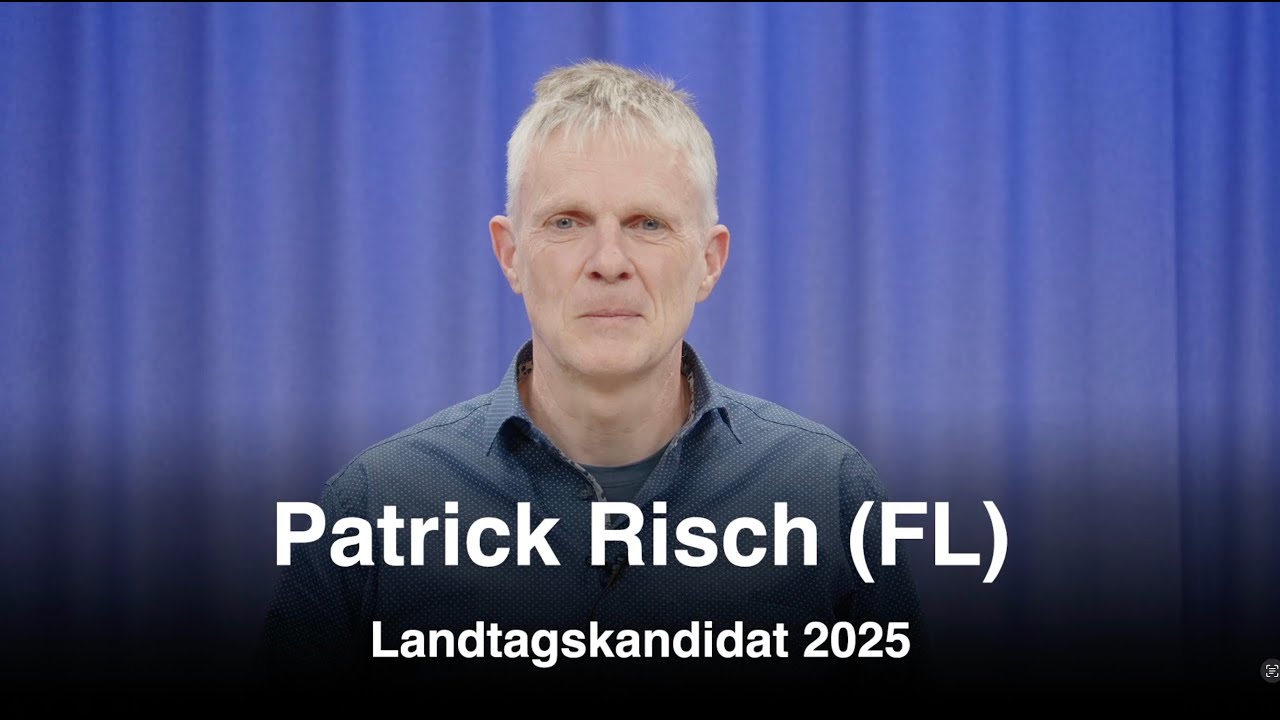 Landtagswahlen 2025 - «Schnell gefragt» mit Patrick Risch (FL) - YouTube