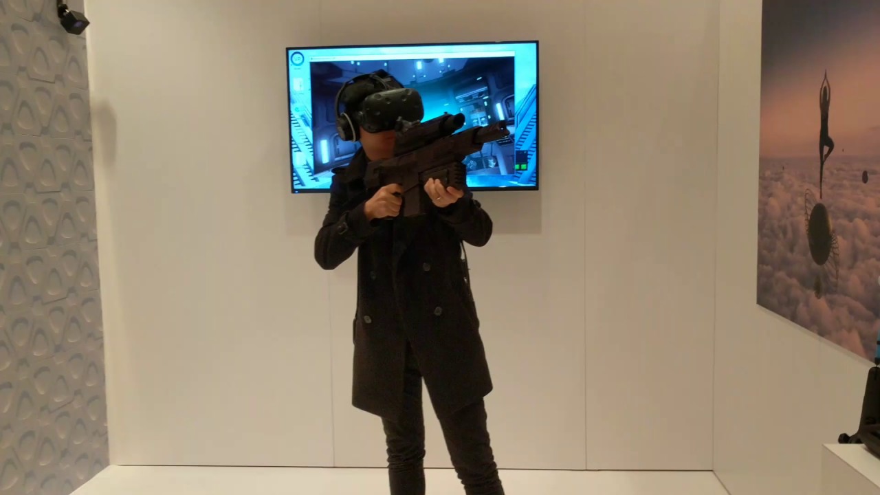 HTC Vive VR Booth at CES 2017 - YouTube