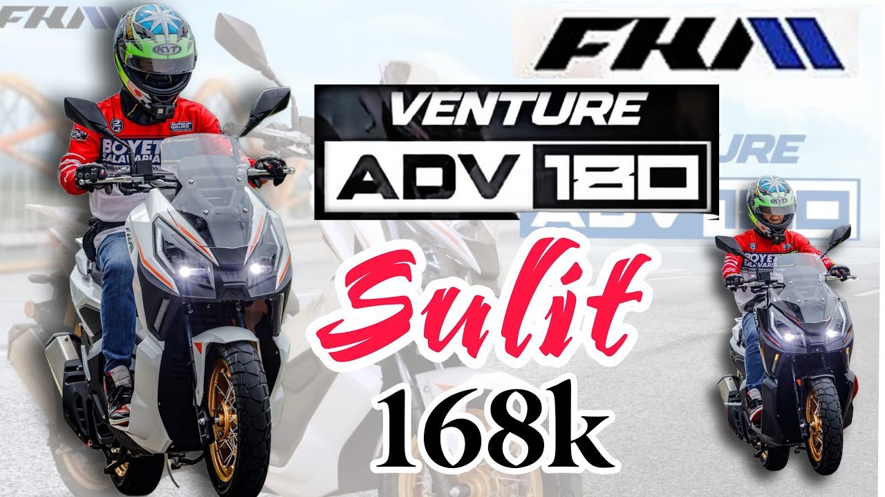 Launch and Unveiling of Most Improved ADV Scooter sa Pinas VENTURE ADV ...