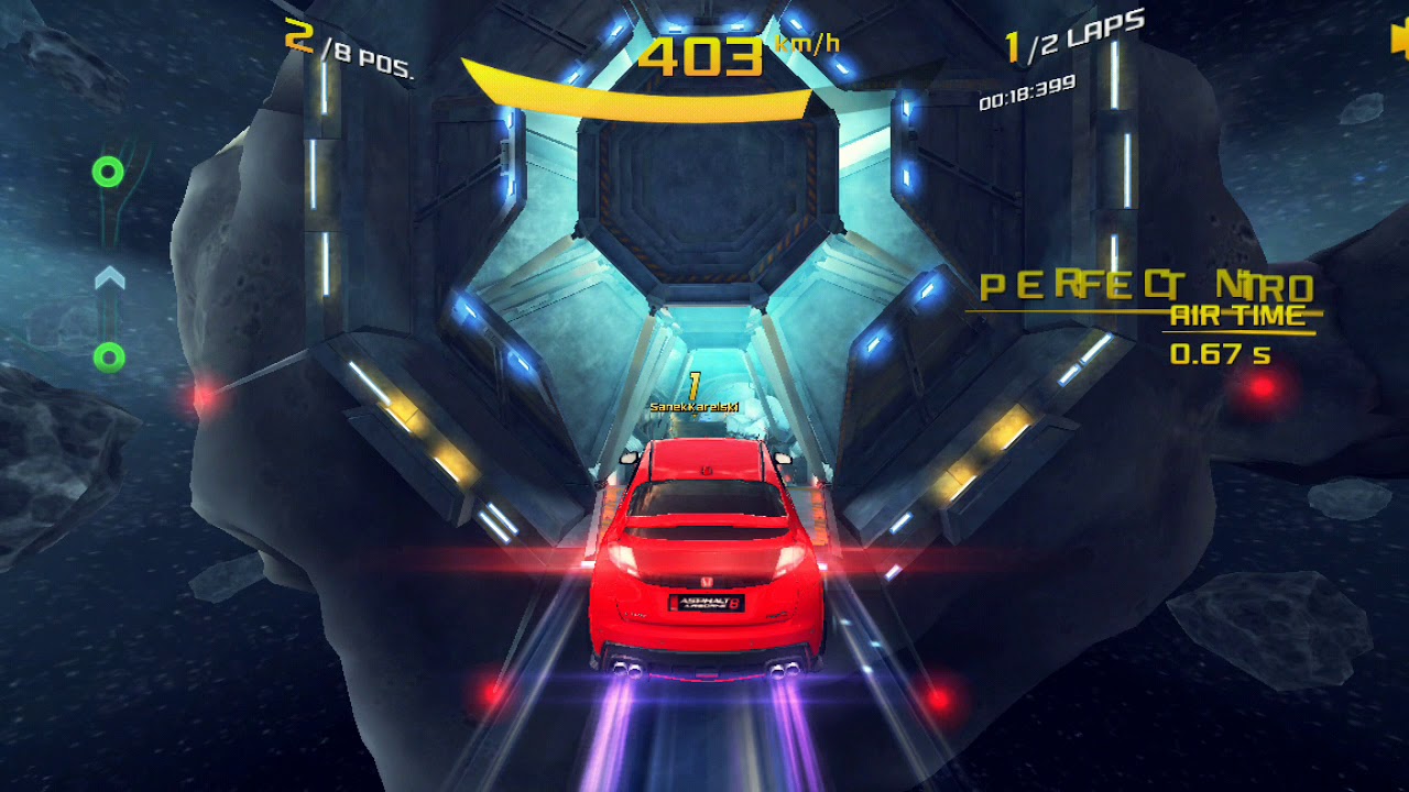 New map on Asphalt 8 (Orbital Loop) - YouTube