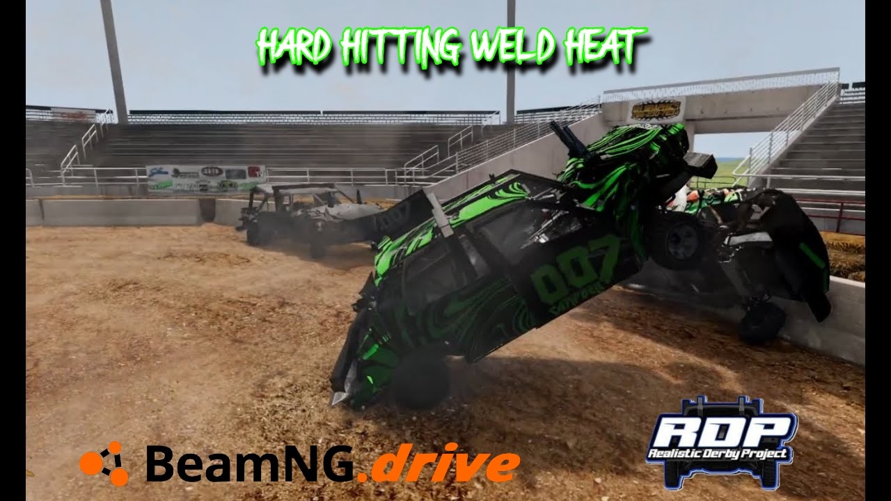 BeamNG Demolition Derby | Fullsize Weld(Hard Hittin) - YouTube