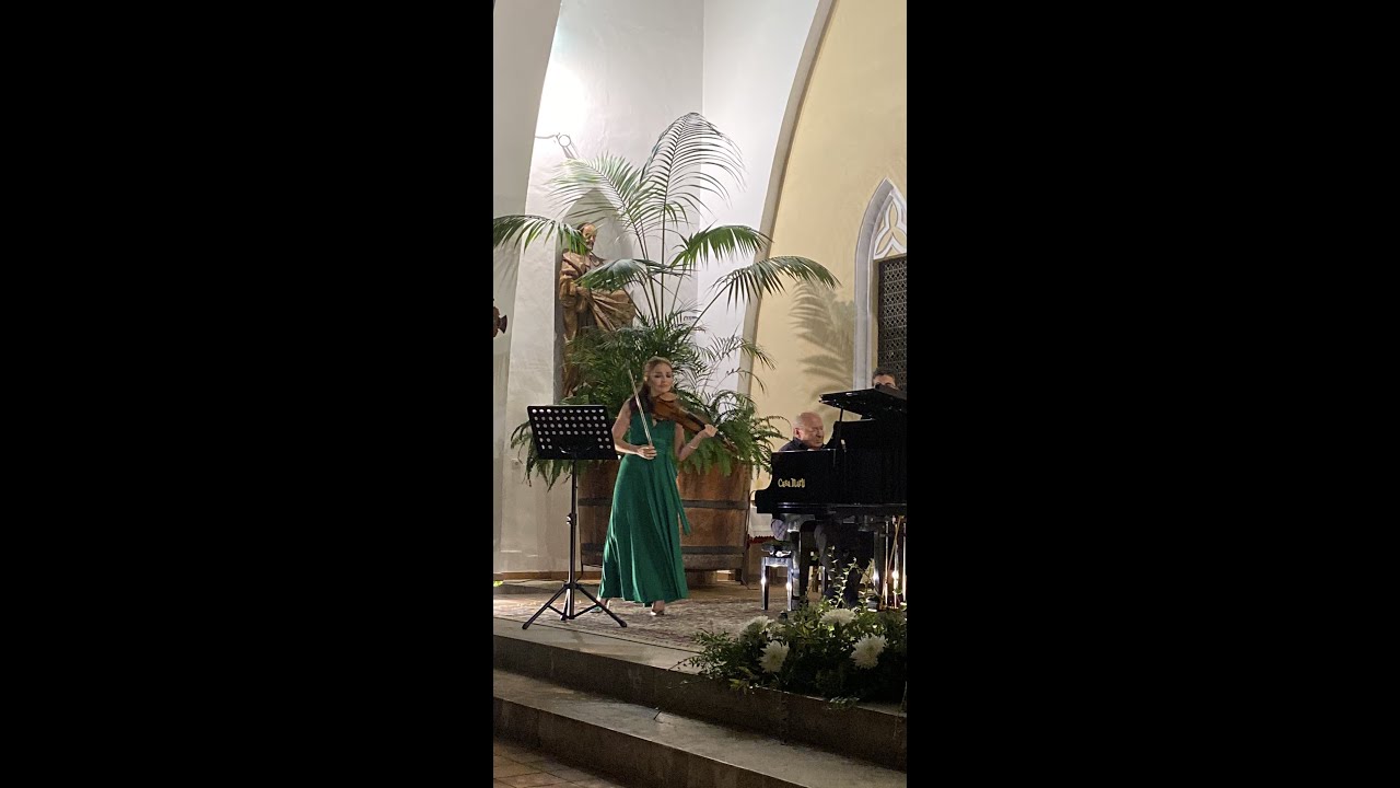 Natalia Gabunia & Alexander Malter César Franck Sonata A major - YouTube