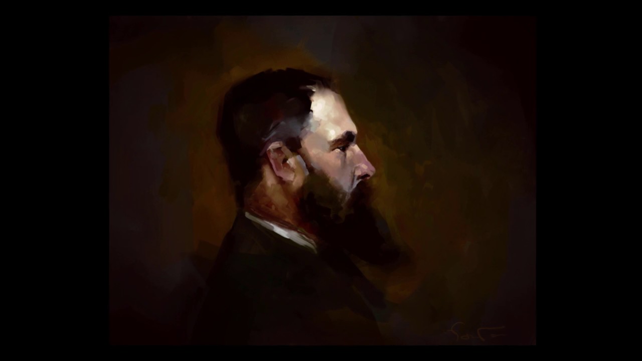Sargent Master Study - Digital Painting (Full Version) - YouTube