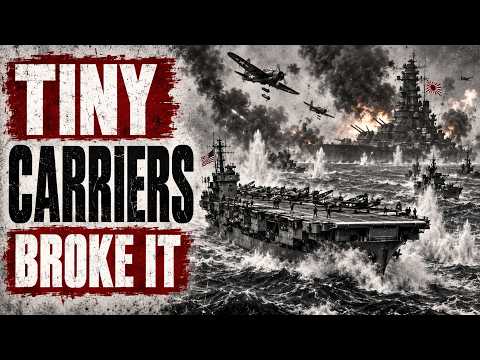 America Sent Tiny Escort Carriers Against a Battleship Fleet — And the Small Ships Broke It