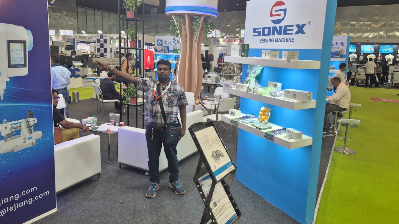 sonex company sewing machine wholesale market in Delhi - YouTube