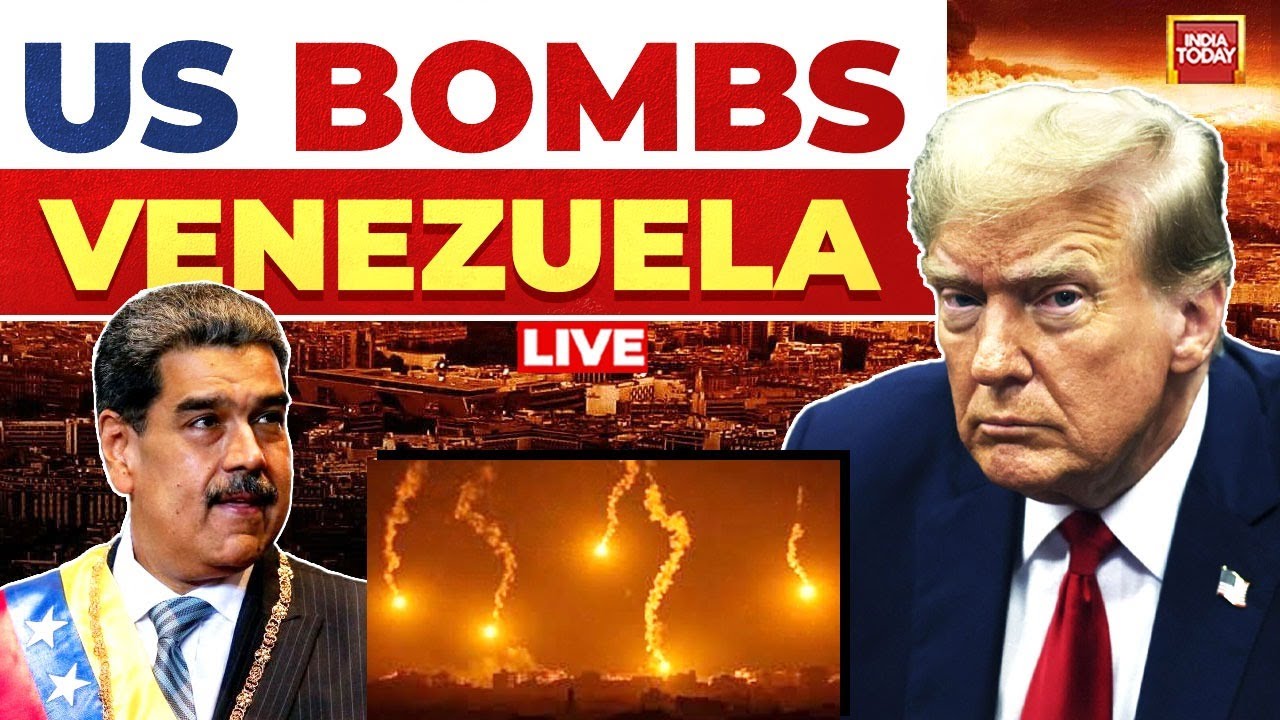 US Strikes Venezuela LIVE Updates | US Attacks Venezuela LIVE | Trump ...