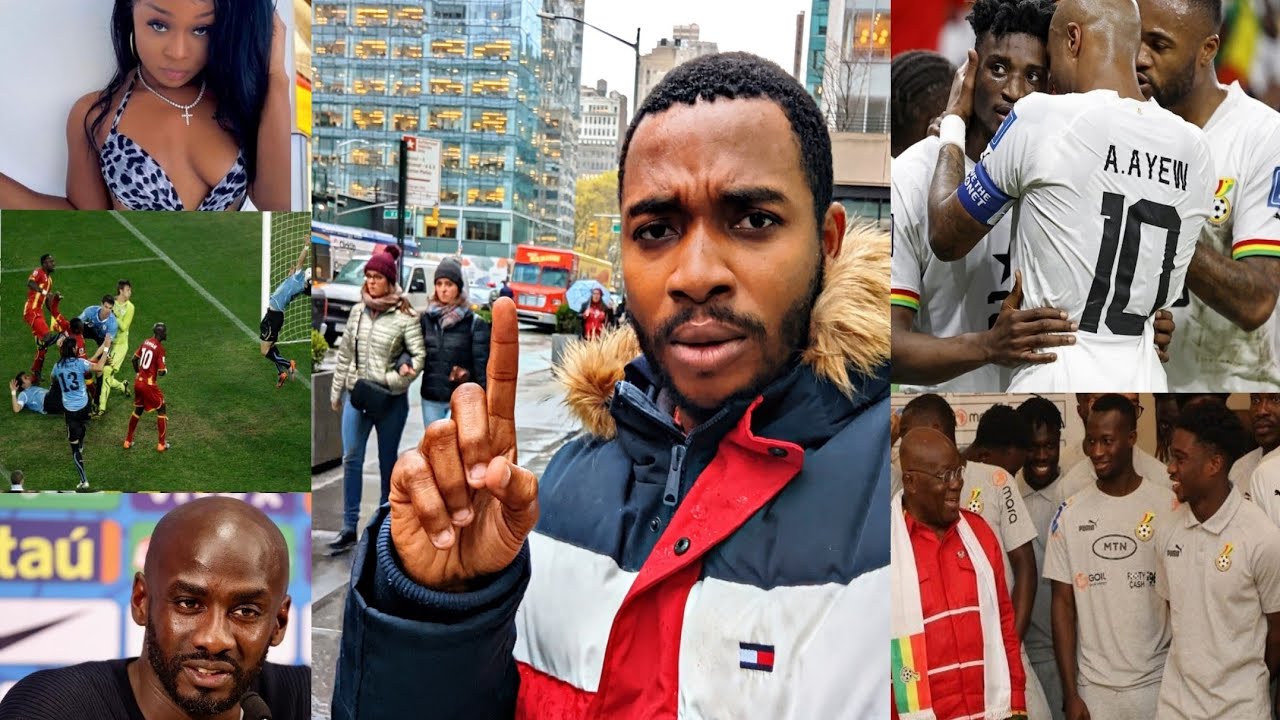 Part 3-Hottest Warm Up on GH Black Stars players Vs Uruguay, Afia Odo ...