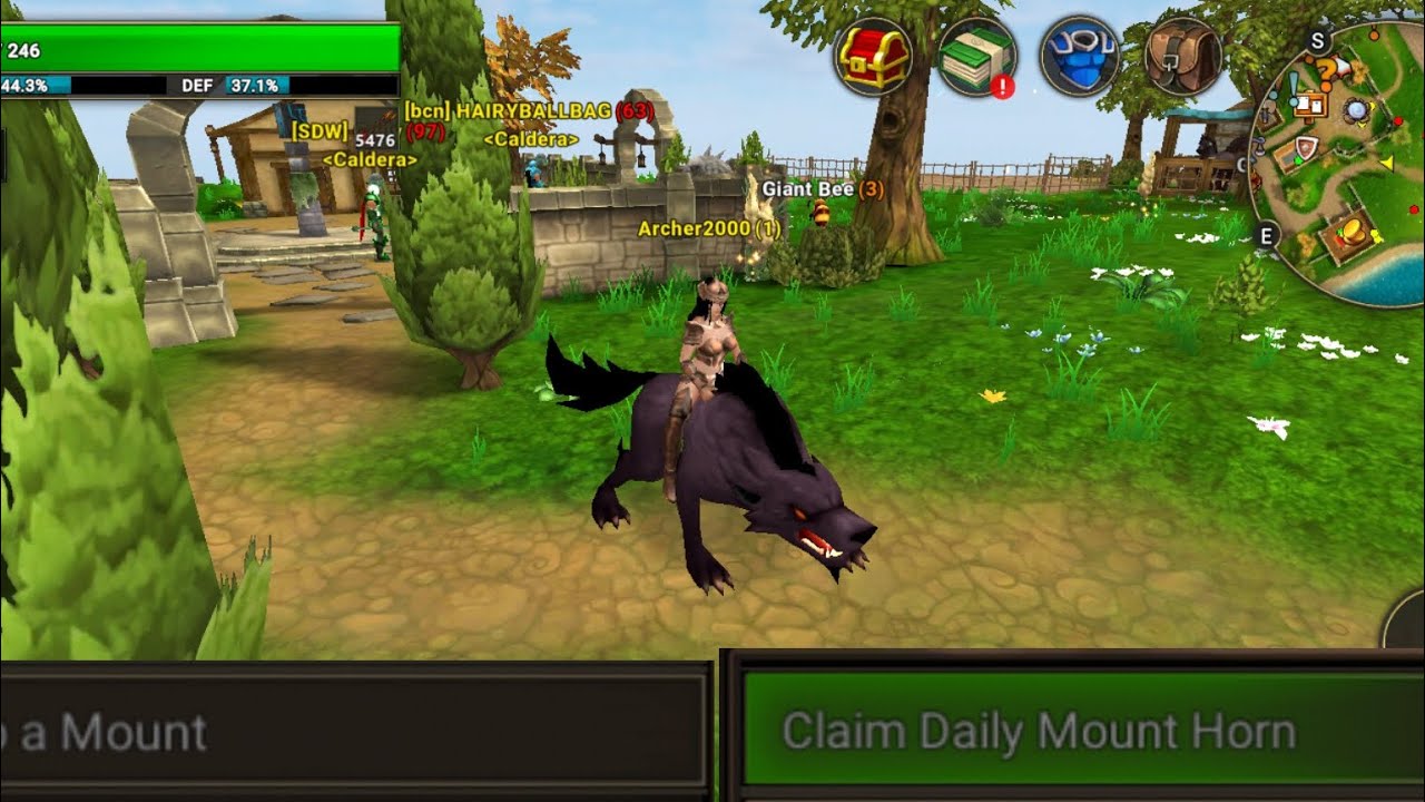 [Guide Quest] Getting and Equipping a mount - YouTube