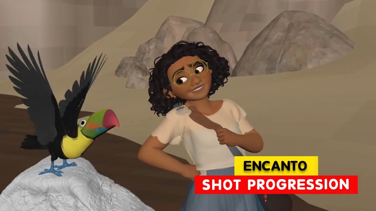 ENCANTO | Mirabel Shot Progression | Animation Breakdowns | 3D ...