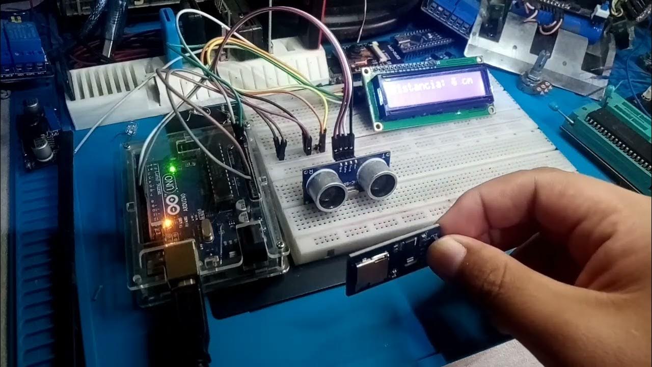 Medidor De Distancia Con Arduino - YouTube