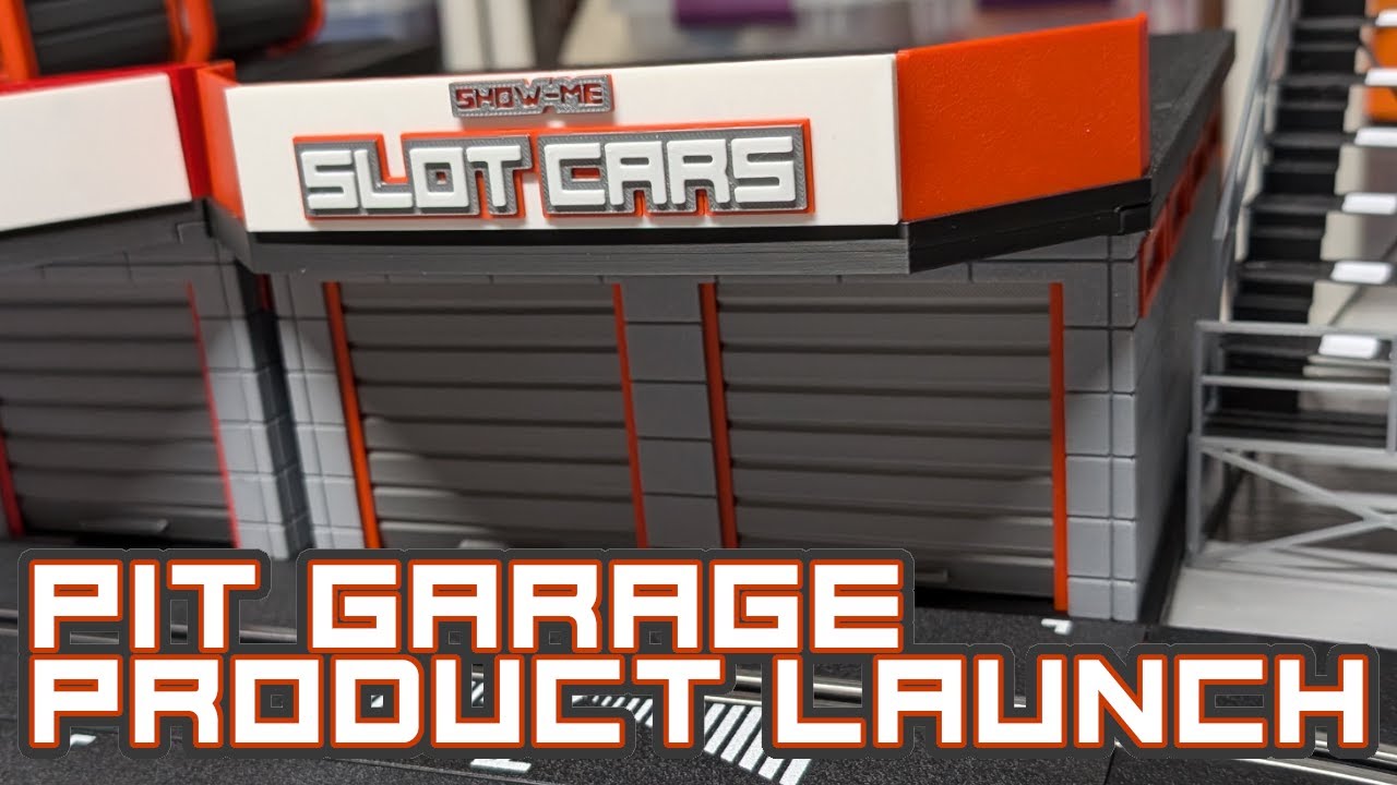 Introducing The Show-Me Slot Car Pit Garage! - YouTube