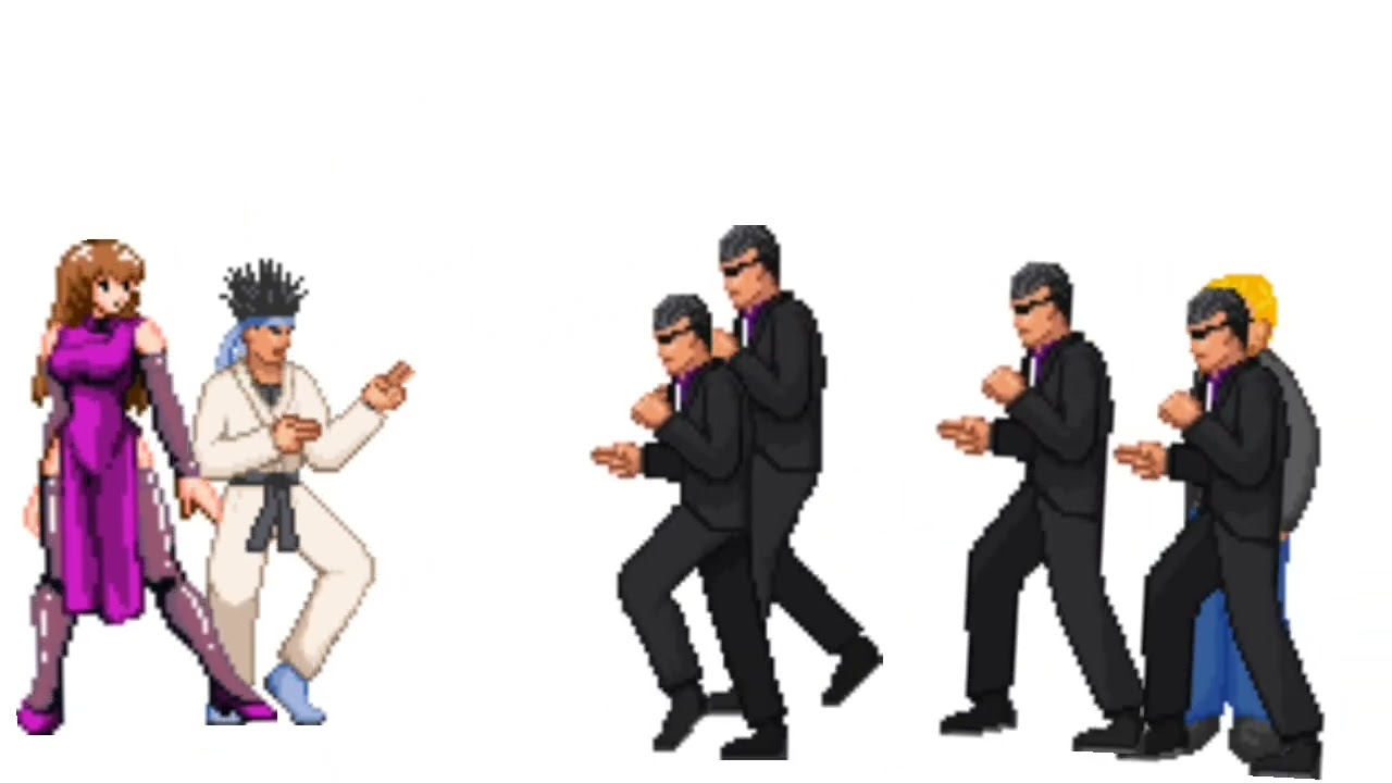 MUGEN Kung Fu Man intro animated - YouTube