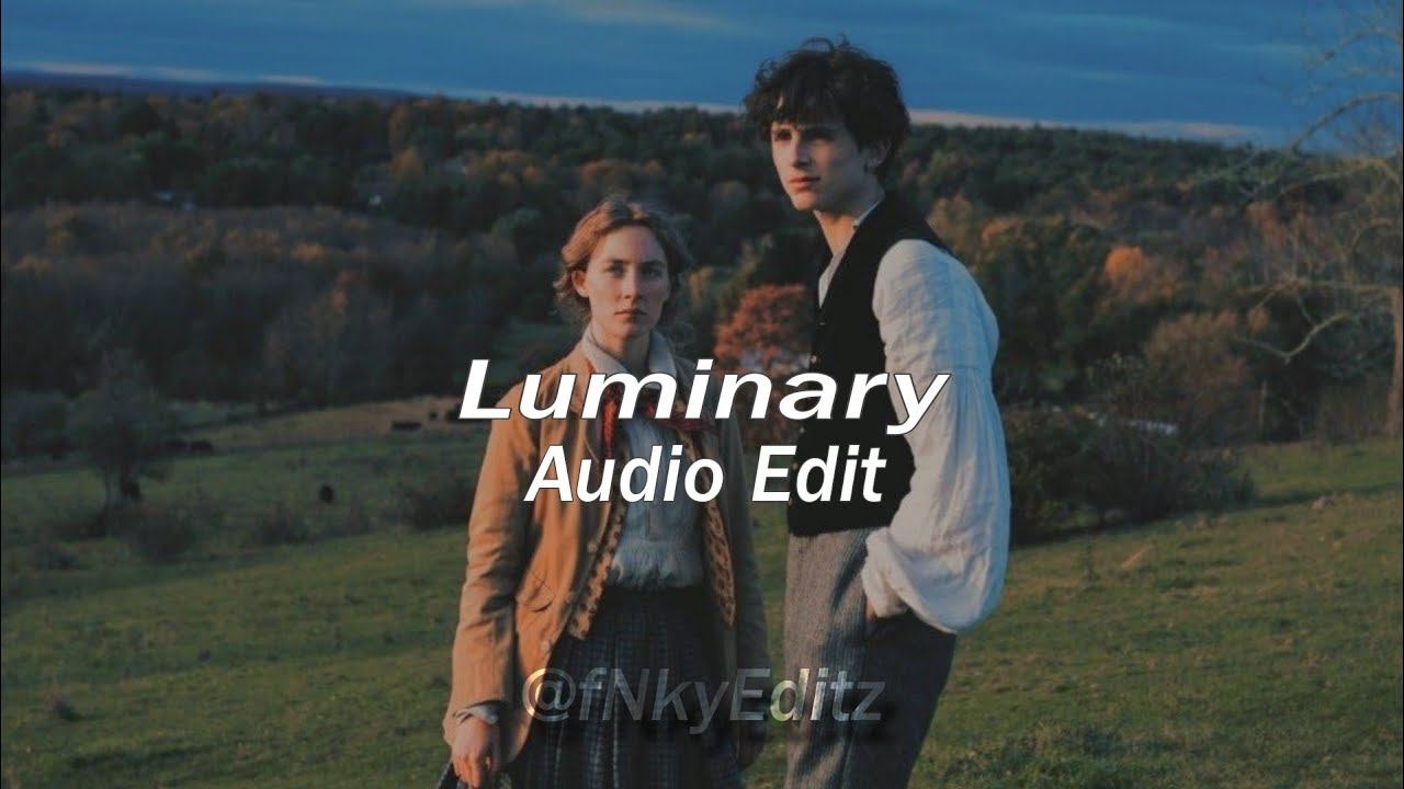 luminary - Joel Sunny [ edit audio ] - YouTube