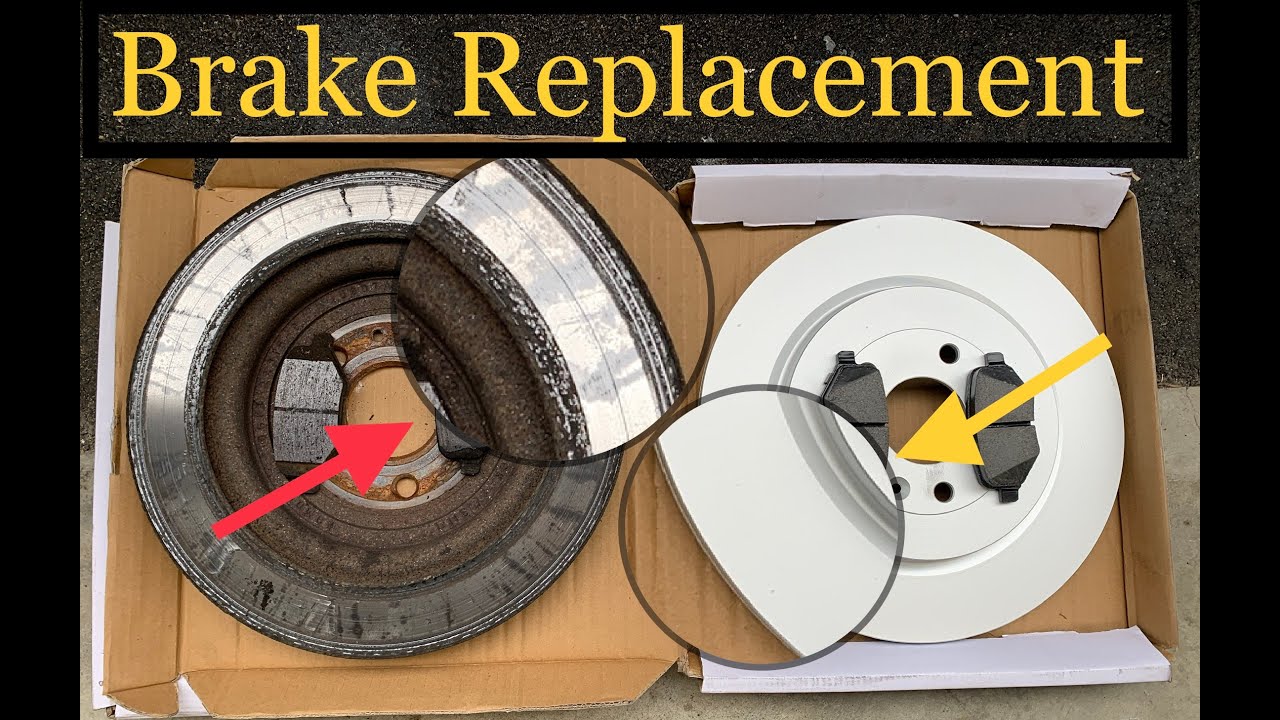 [KM] How to Replace the Rear Brake Pads & Discs 2017 FORD Explorer ...