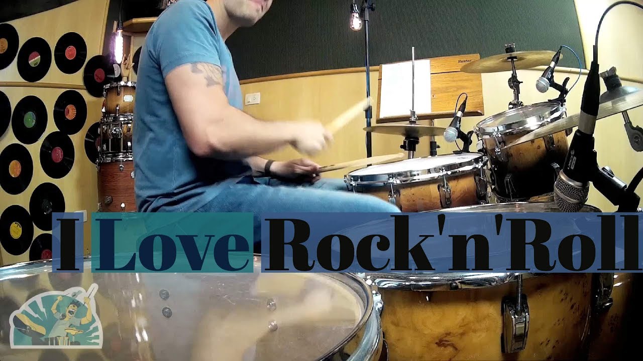 I Love Rock'n'Roll - Joan Jett and the Heartbreakers - Drum Cover - YouTube