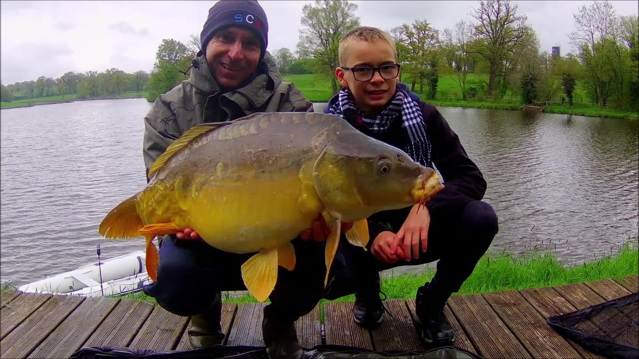 Vacnces carpes en famille, creuse addiction, avril 2024 partie 2 - YouTube