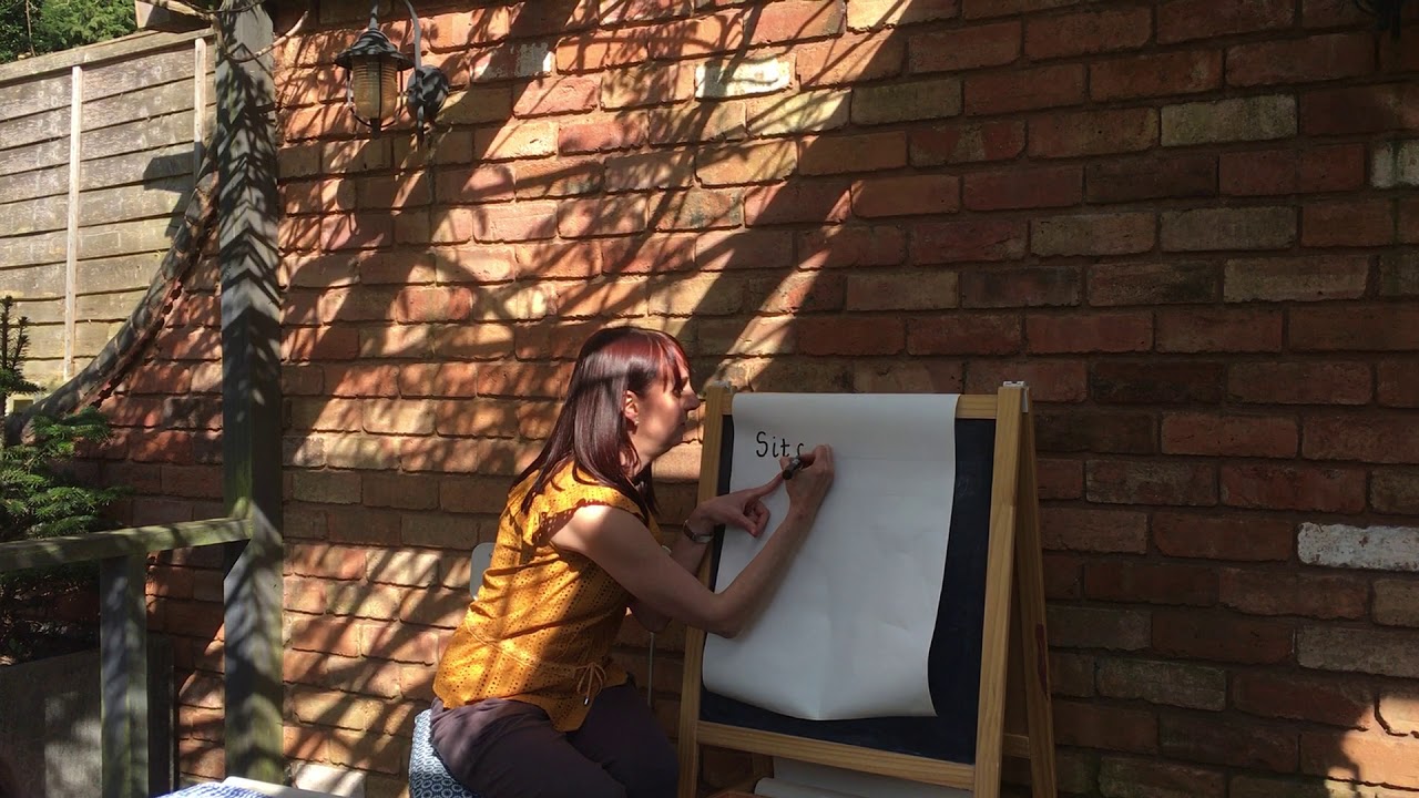 EYFS Write a simple sentence - YouTube