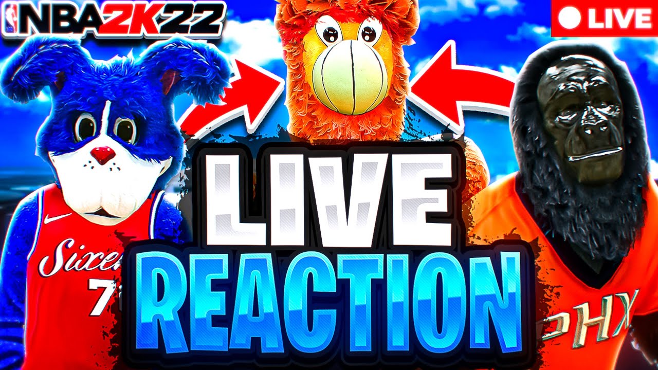 I UNLOCKED EVERY MASCOT on NBA 2K22 LIVE REACTION SEASON 7 w/ 6'6 ALL ...