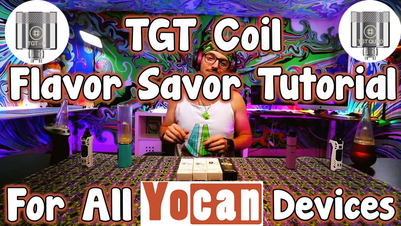 Flavor Savor Tutorial For ANY Yocan Vaporizer User! TGT & TGT Quad Coil Cleaning Tutorial! - YouTube