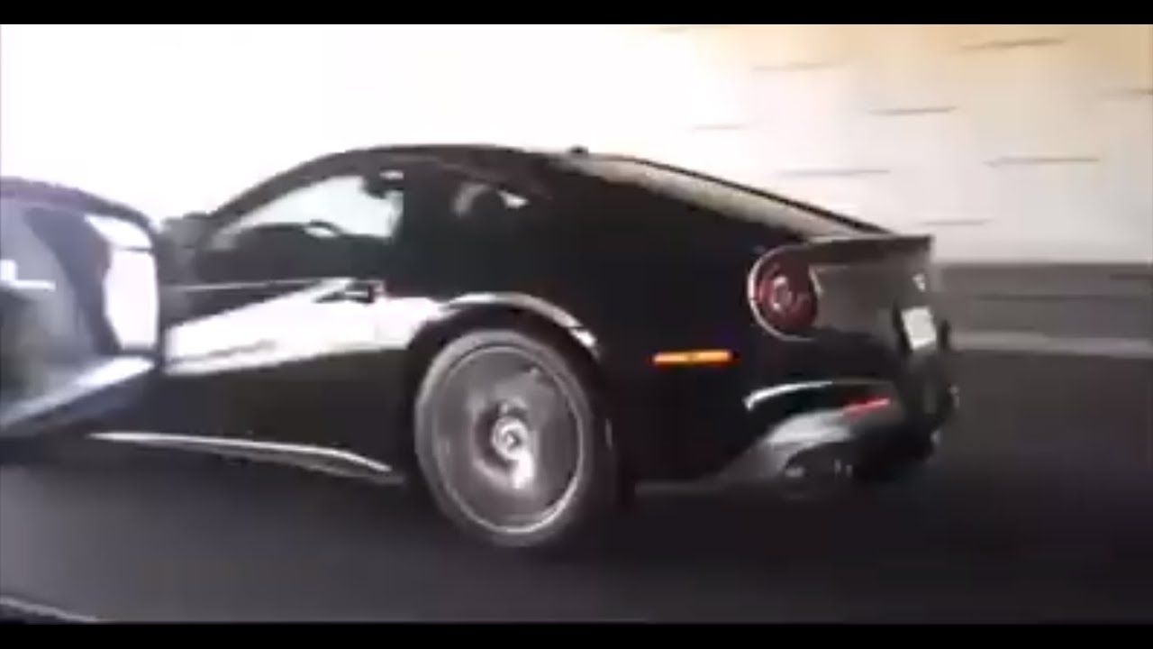 Ferrari F12 Launch and Tunnel Blast and Drive - YouTube