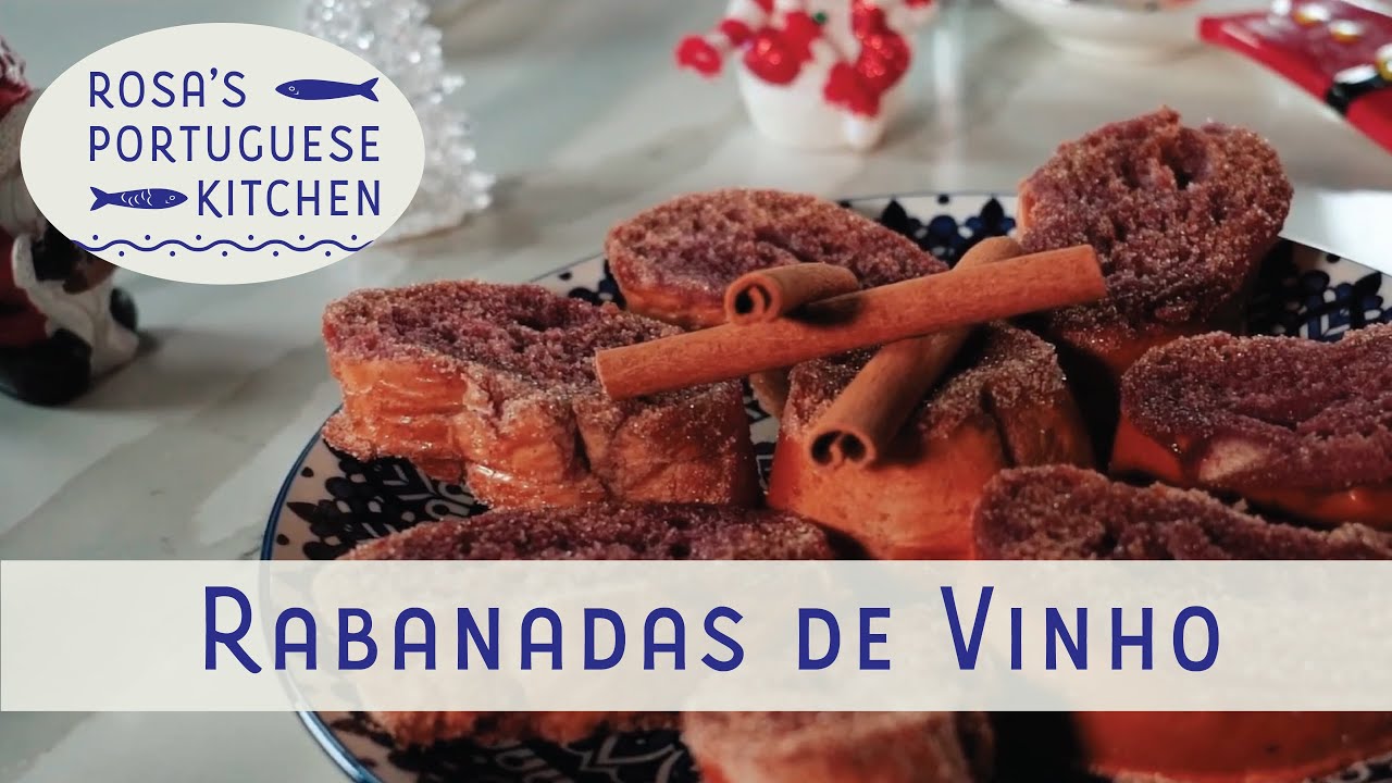 Traditional Rabanadas de Vinho with Rosa Bandeira - YouTube