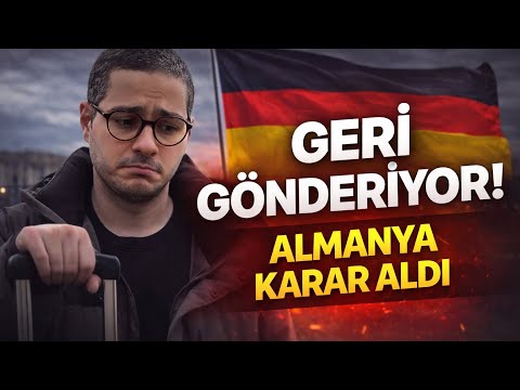 Almanya Suriyelileri ülkesine geri gönderecek!